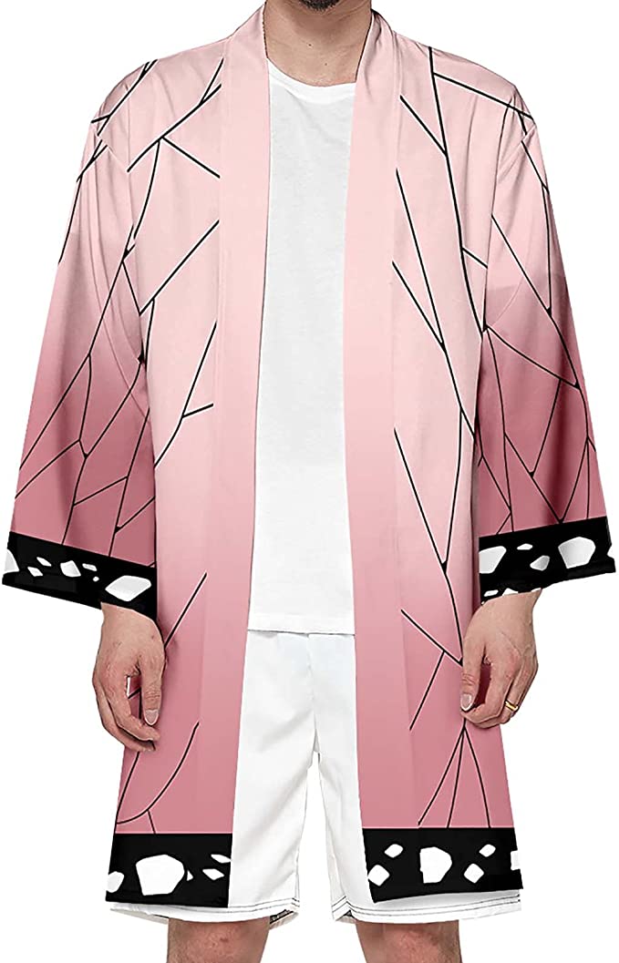 Demon Slayer Kamado Nezuko silken cape/gown/cloak – Cosplay / Hallowee ...