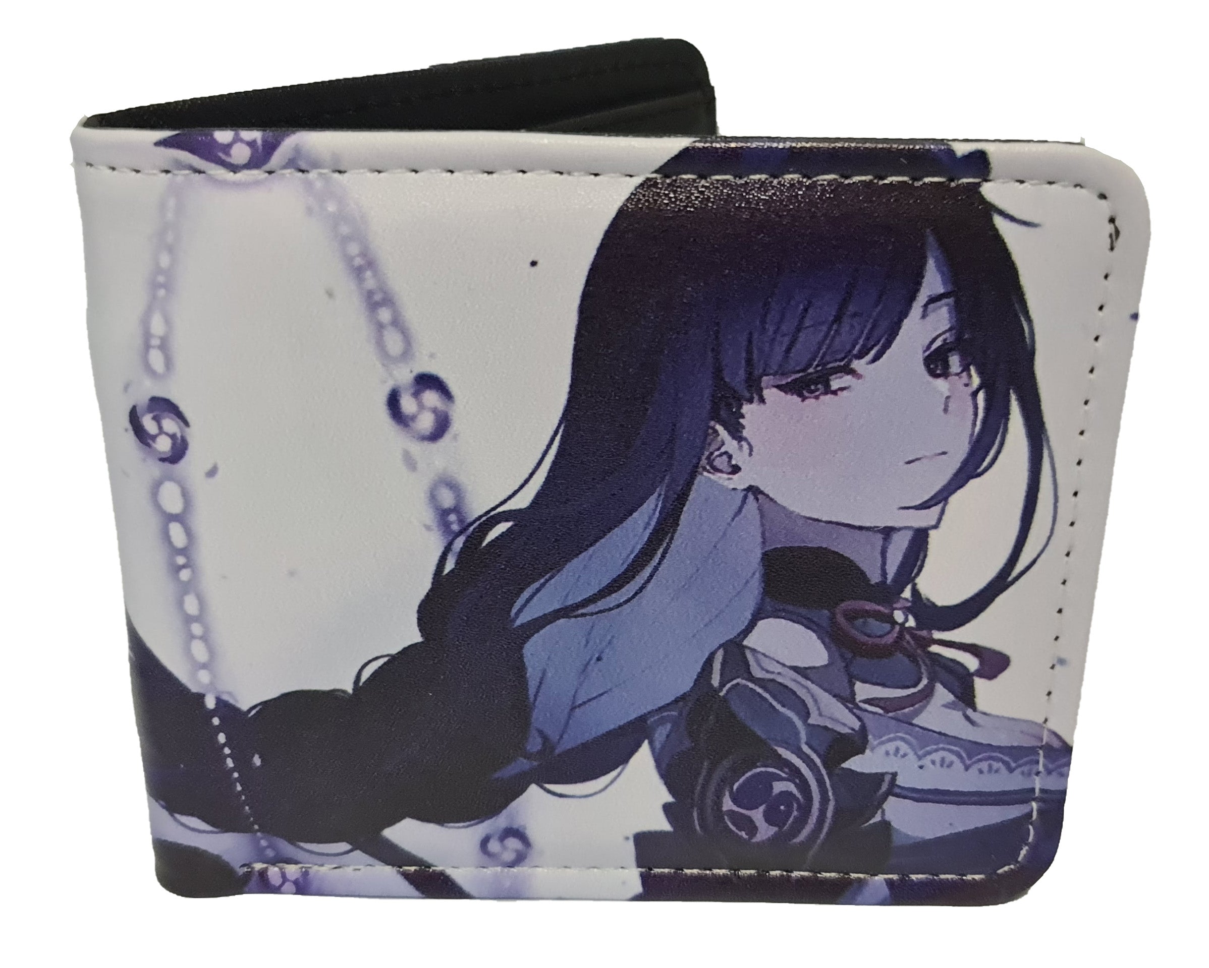 Genshin Impact Anime Wallet - Raiden Shogun - Premium PVC Leather - Un ...